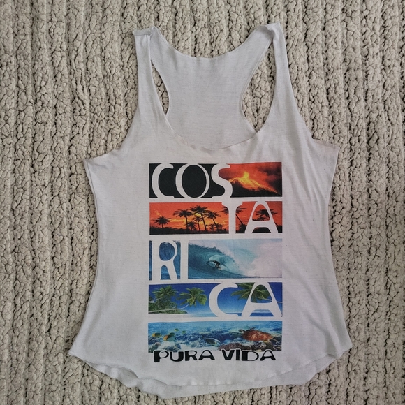 amazing ride | Tops | Costa Rica Tank Top 4 For 5 | Poshmark
